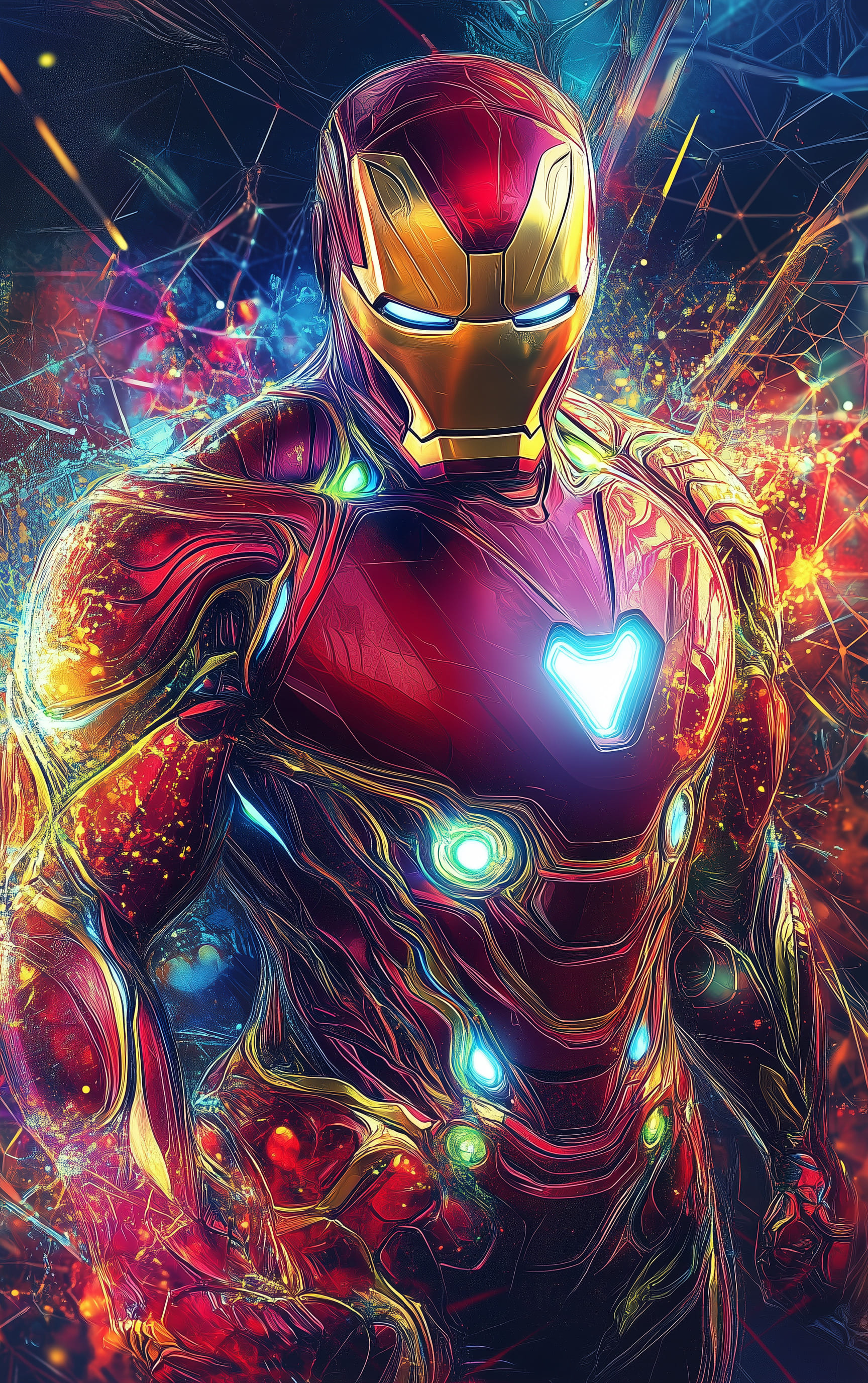 Fiche encyclopédique (Dossiers) : Iron Man en Art Fractal et Celtique ...